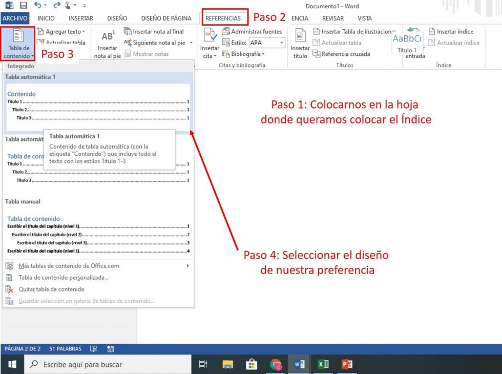 Cómo Hacer un Índice en WORD: Guía Detallada | Cosmo del Como
