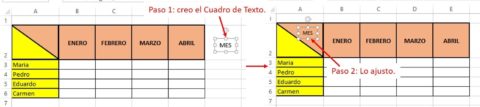 Cómo Dividir una Celda de Excel en Diagonal - Cosmo del Como
